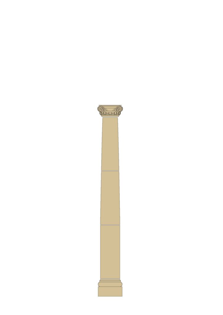 Ornamental Column - Ionic - Cranborne Stone