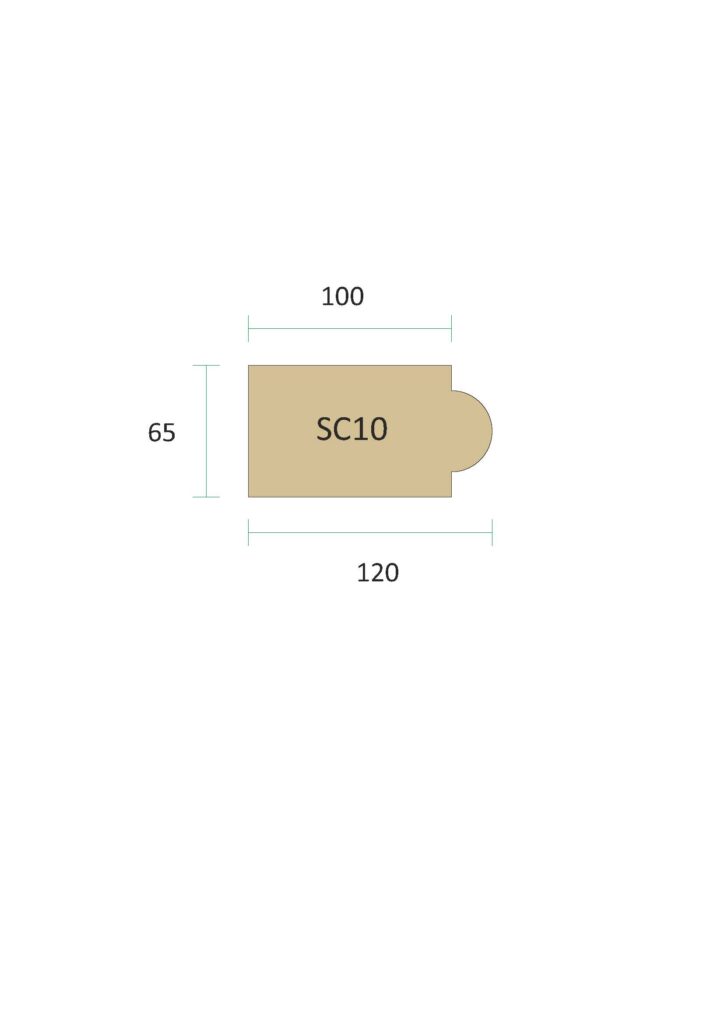 String Course - One Brick SC10 - Cranborne Stone