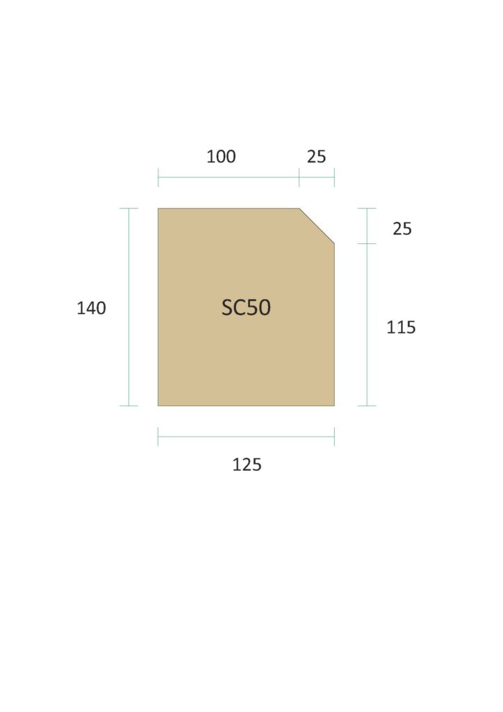 String Course - Two Brick SC50 - Cranborne Stone