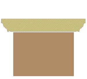 Decorative Flat Coping Stone | Cranborne Stone